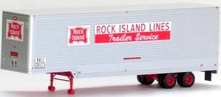 Trainworx 80343-01 40' Drop-frame trailer 'Rock Island' 270275