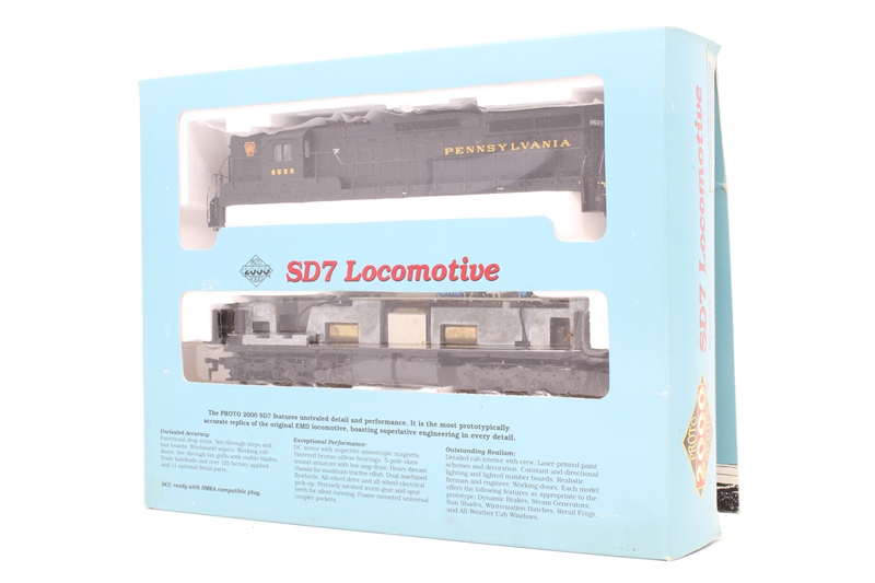 Proto 2000 8098P2K SD7 EMD 8589 of the Pennsylvania Railroad