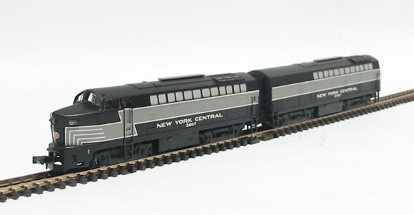 E-R Models 81357 Baldwin RF16 Sharknose 3807 A & B diesel locomotives in