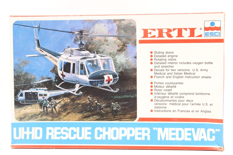 ERTL 8218ERTL Bell UH-1D Rescue Chopper 'Medevac' - Hattons
