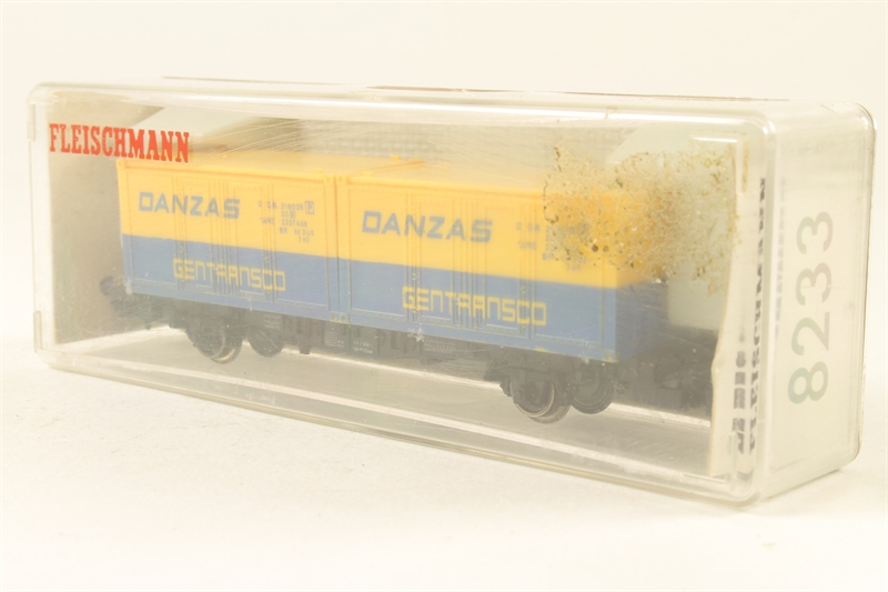 Fleischmann 8233 20' DB Container Wagon - 'Danzas' - Hattons