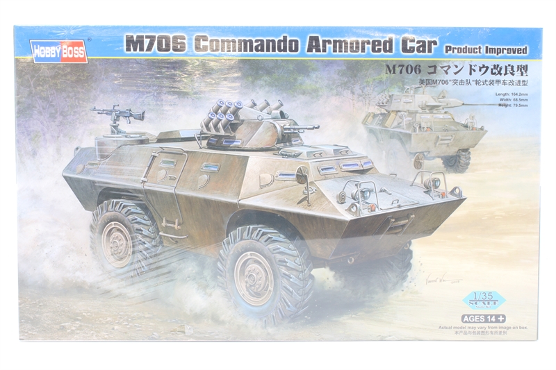 HobbyBoss 82419HBB M706 Commando Armored Car Product Improved