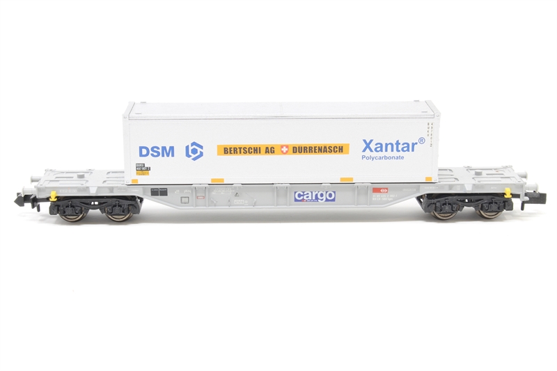 Fleischmann 825501 2-Car Container Wagon Set of the Swiss SBB