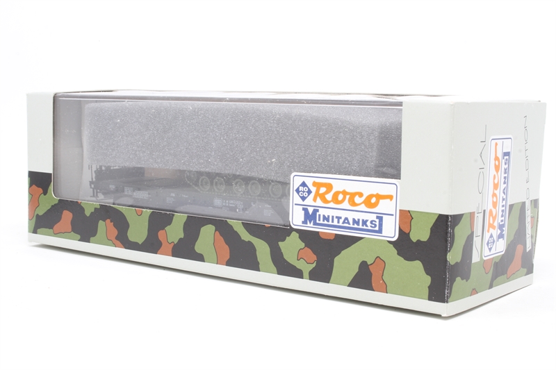 Roco 826Roco Flat wagon, type Samms of the DB with - Hattons