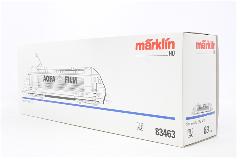 Marklin 83463 Series 460 015-1 in SBB AGFA Film livery - 3-Rail AC