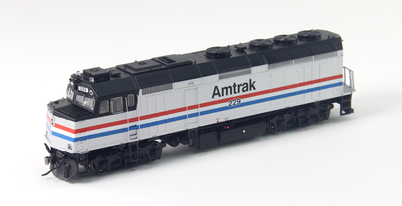 Rapido Trains North America 83510RNA F40PH EMD Phase III 229 of Amtrak