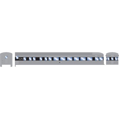 Roundhouse Products 84095ROU Streamlined Observation Car, Canadian ...