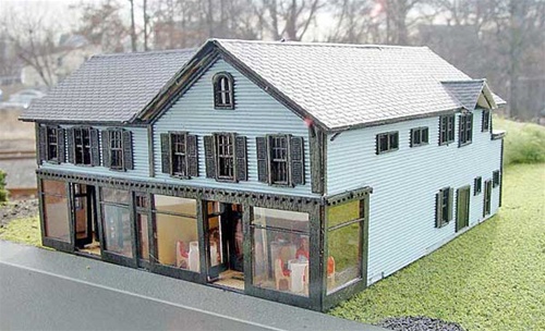 Branchline Trains 840BRT Dubois Store Laser-Art Structures kit