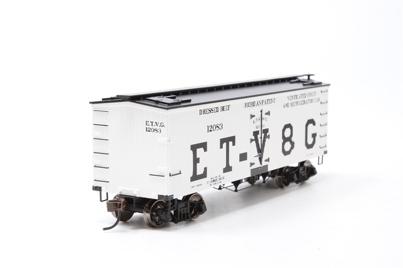 Roundhouse Products 84130 36' wooden reefer car 12083 'East Tennesse,