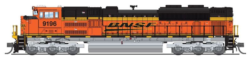 Broadway Limited Imports 8413BRO SD70ACe EMD BNSF 9283 - Paragon 4 sound