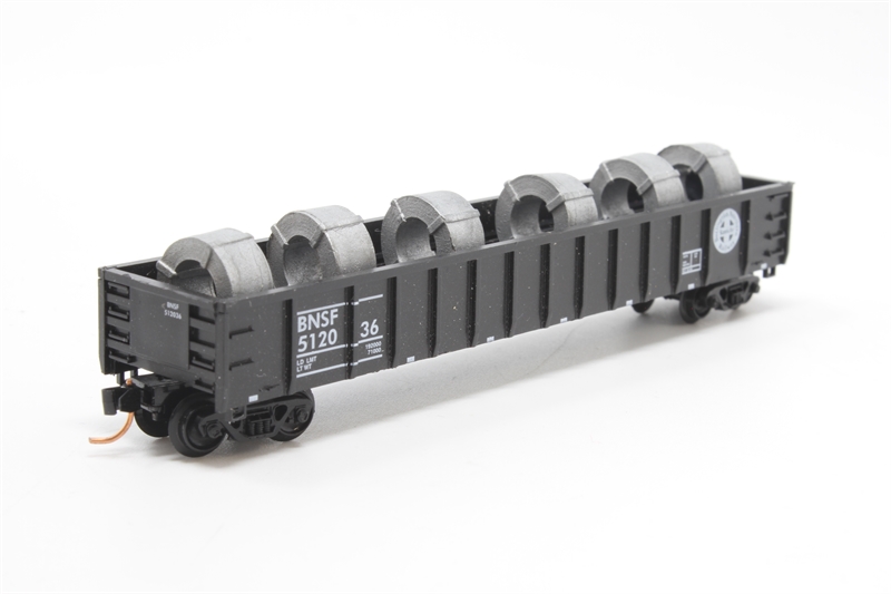 Roundhouse Products 8418-512036 52' Thrall mill gondola of the BNSF