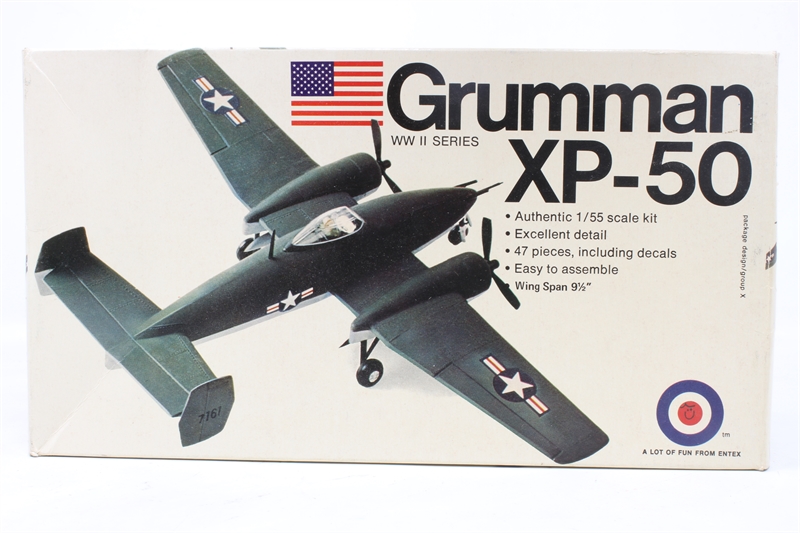 Entex Industries 8449GA Grumman XP-50 1:55