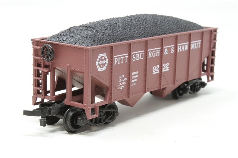 Life-Like 8569LL 2-Bay Open Hopper #9232 Pittsburgh & Shawmut