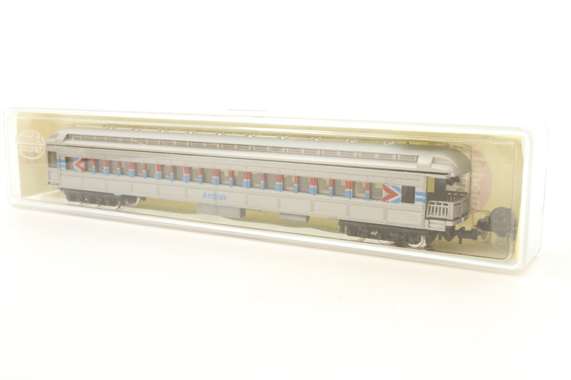 Model Power by MRC 8633MOD Pullman Heavyweight Observation car Amtrak