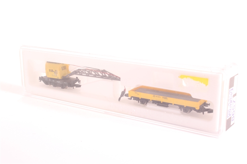Marklin 8657Marklin 6-Wheel Crane and Match Wagon of the - Hattons