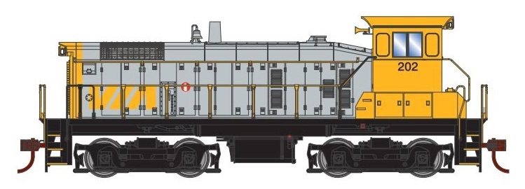 Athearn 86747ATH SW1000 EMD 202 of the VIA - Hattons
