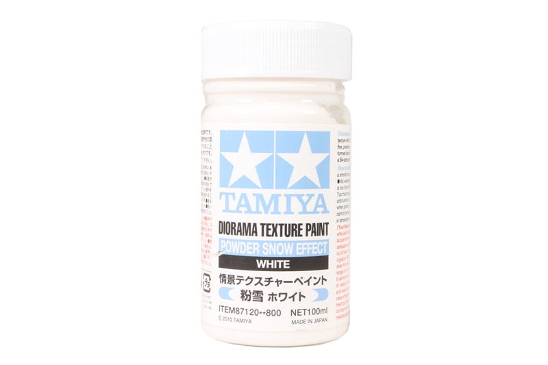 Tamiya 87120TAM Texture Paint - Powder Snow white