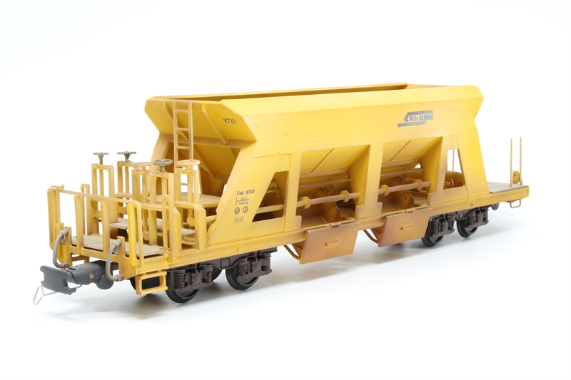 Alpin Line 8723ALPI Gravel hopper wagon 8723 of RhB - Hattons