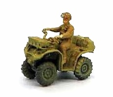 Trident Miniatures 87248TDT Airborne Quad Bike - Kit - Hattons