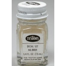 Testors 8804TET Decal Setting Solution, 1/4 oz.
