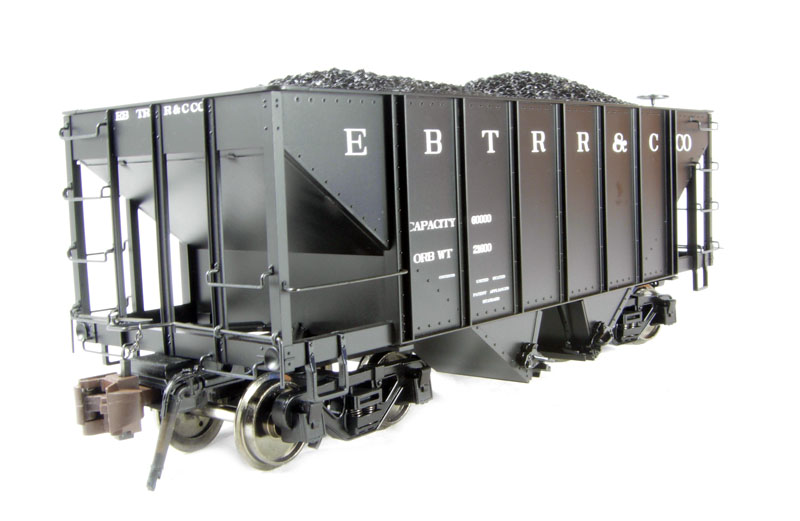 Bachmann USA 88997BAC American 2-Bay steel hopper wagon in "East Broad
