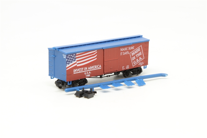 Roundhouse Products 8913ROU 36' wood truss rod underframe boxcar of