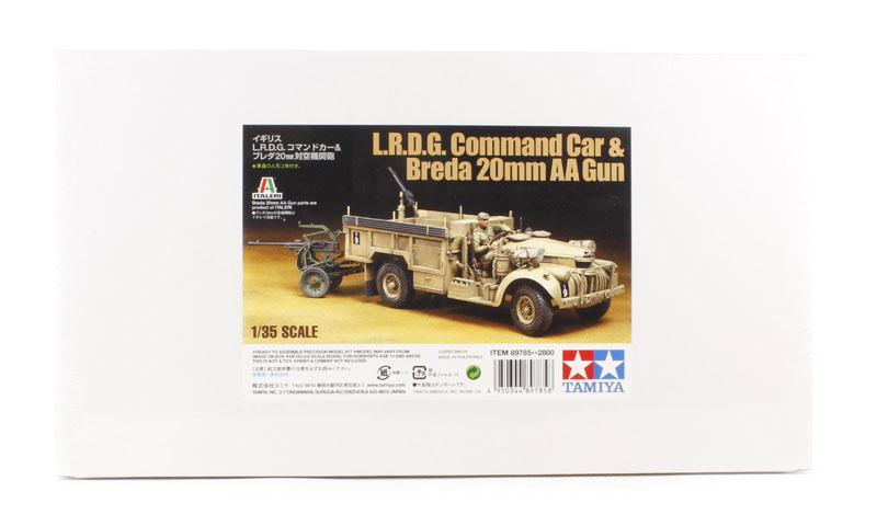 Tamiya 89785TAM Long Range Desert Group (LRDG) truck with - Hattons
