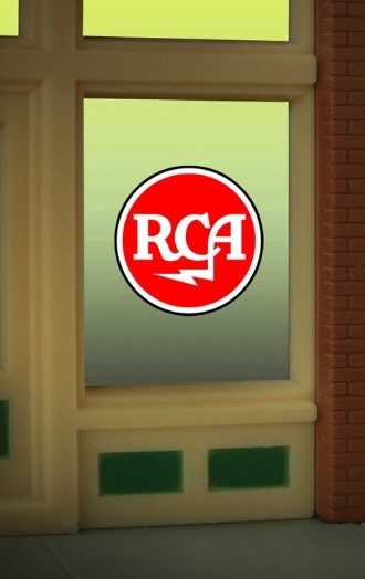 Miller Engineering 9000MLG RCA Window sign