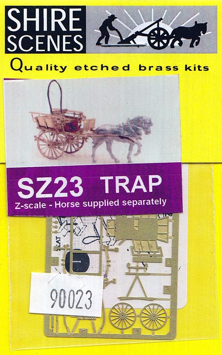 N Scale Architect 90023NSAR Shire Scenes (SZ23) Trap Kit (d)