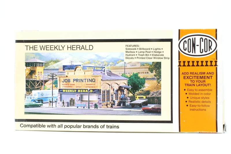Con-Cor 9038CON The Weekly Herald Printing - Plastic Kit