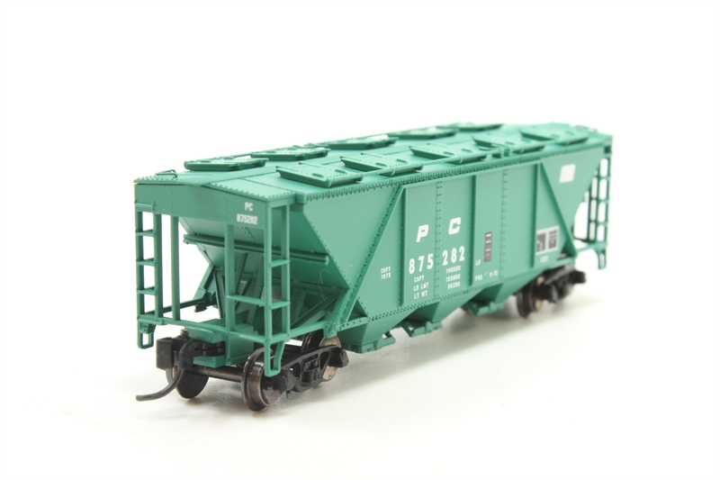 Fox Valley Models 90510 3-bay H30 PRR covered hopper of the Penn Central
