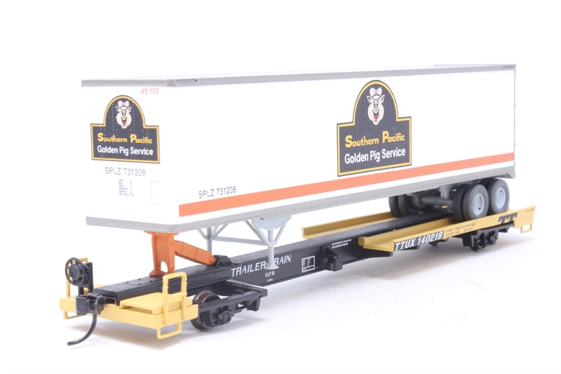 Walthers 910-5005 50' TTX front runner with 45' trailer TTUX 'Southern
