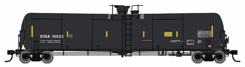 Walthers 920-100750 55' Trinity 30,145 Gallon Modified Tank Car, STAX