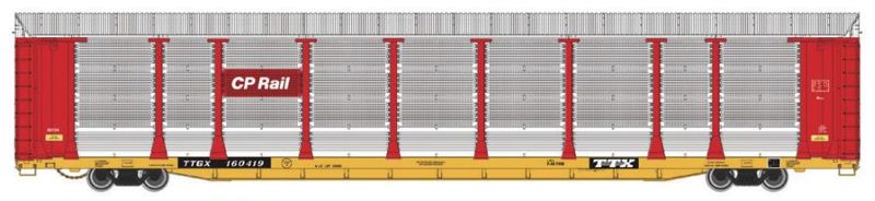 Walthers 920-101513 89' Thrall Enclosed Bi-Level Auto Carrier, Canadian