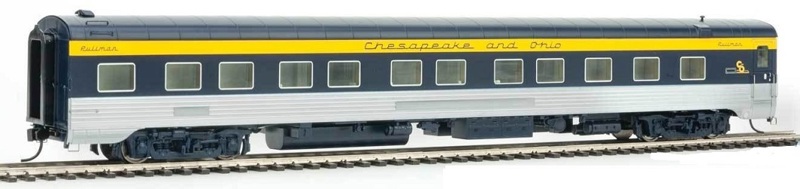 Walthers 920-9505 85' Pullman-Standard 10-6 Sleeper Plan - Hattons