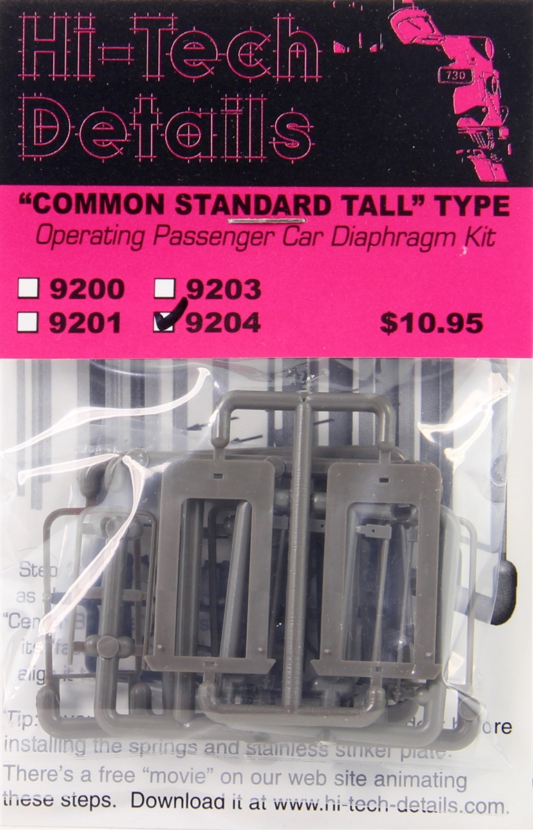 Hi-Tech Details 9204HITD Passenger Car Diaphragm Kit, - Hattons