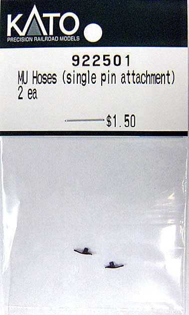 Kato 922501 MU Hoses (Single Pin Attachment of the 2) - Hattons