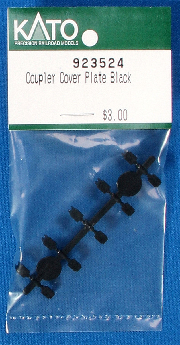 Kato 923524 Coupler Cover Plate of the Black - Hattons