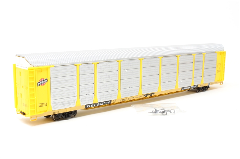 Walthers 932-4806 89' Thrall bi-level auto carrier #255534 - Hattons