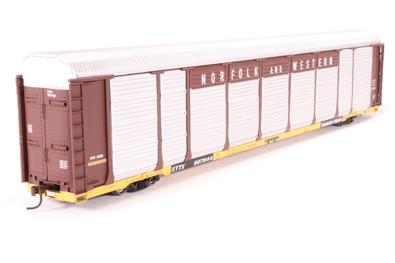 Walthers 932-4883 Tri-Level Enclosed Auto-Carrier of the Norfolk