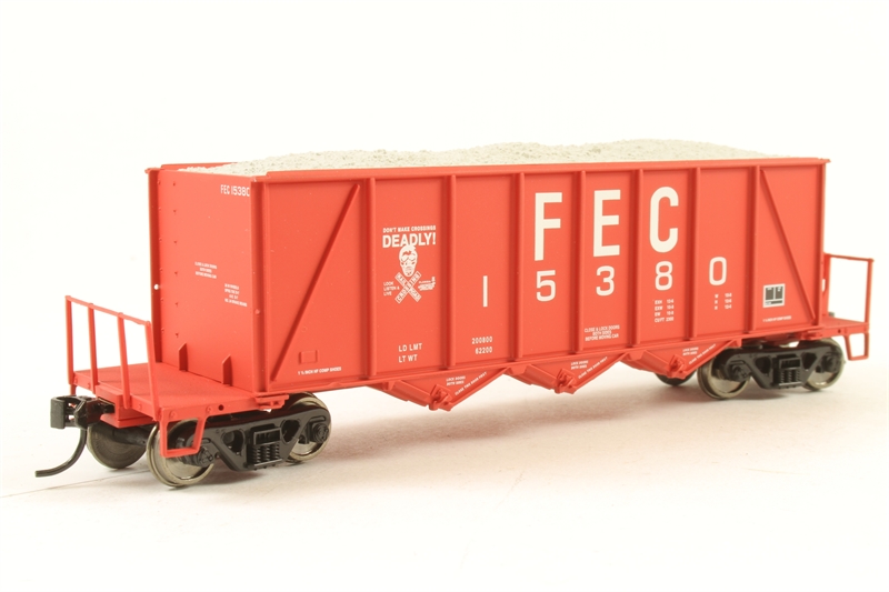 Walthers 932-7053 40' Ortner 100-Ton Open Aggregate Hopper 15380 of the ...