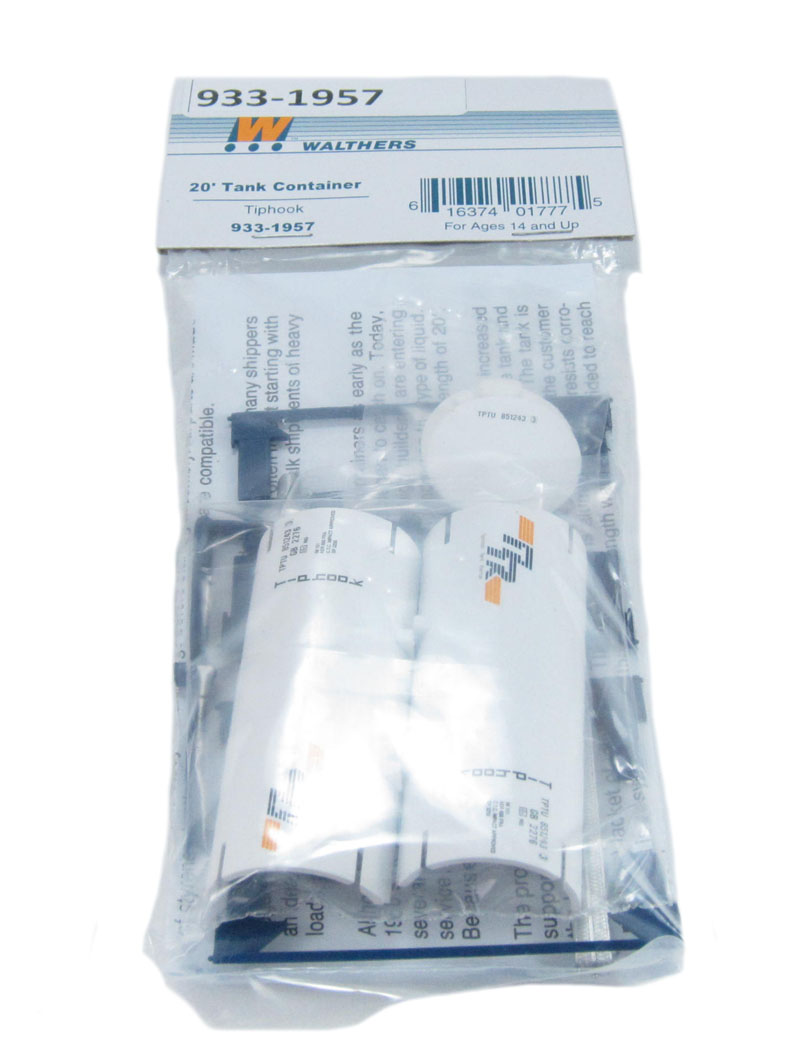 Walthers 933-1957 20' Tank container 'Tiphook' - Hattons