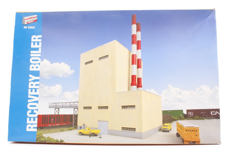 Walthers 933-3901 Recovery boiler house kit - Hattons