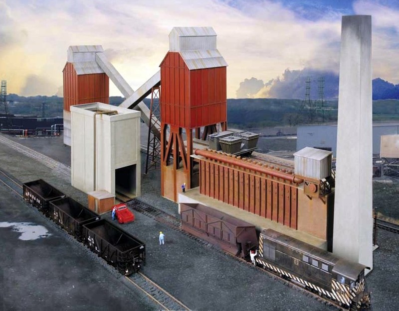 Walthers 933-4603 Cornerstone Coke Oven and Quench Tower - Hattons