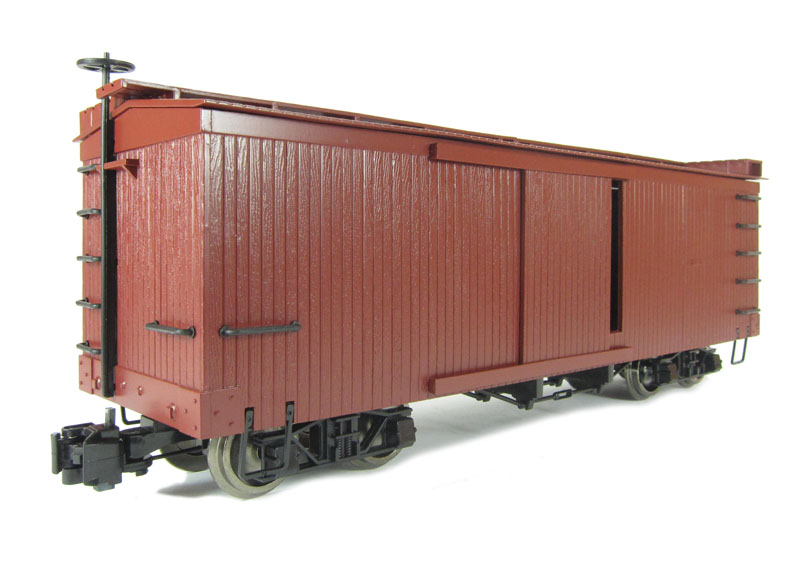 Bachmann USA 93370BAC Box Car Painted, Unlettered (Brown)