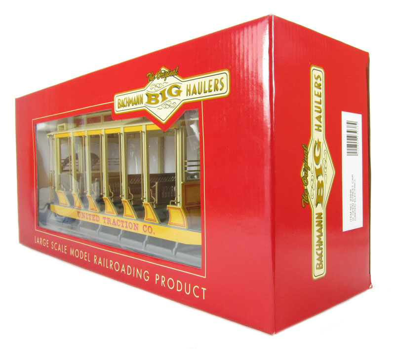 Bachmann USA 93938BAC Open Street Car - United Traction