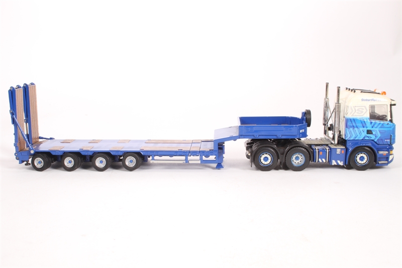 Tekno 9447C Scania Low Loader in Stobart Rail livery - - Hattons