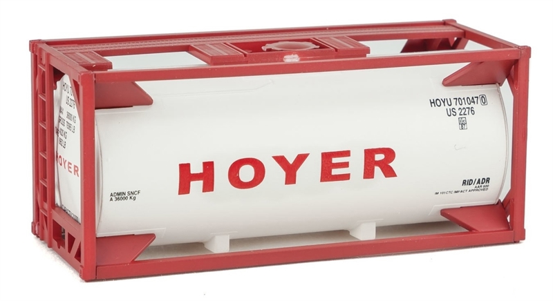 Walthers 949-8108 20' Tank Container Kit, Hoyer - Hattons