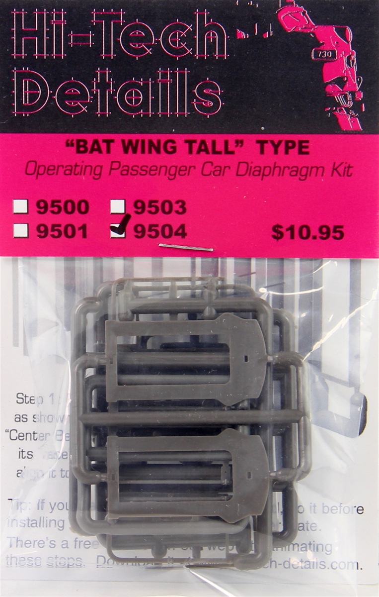 Hi-Tech Details 9504HITD Passenger Car Diaphragm Kit, Bat - Hattons