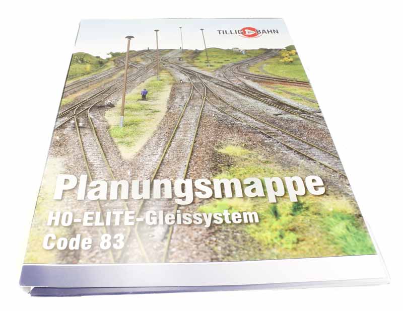 Tillig 9620TIL Track-planning templates for the HO Elite Track System